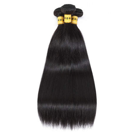 Mèches Naturelles Lisses - Lot 3 - 100% Remy Hair
