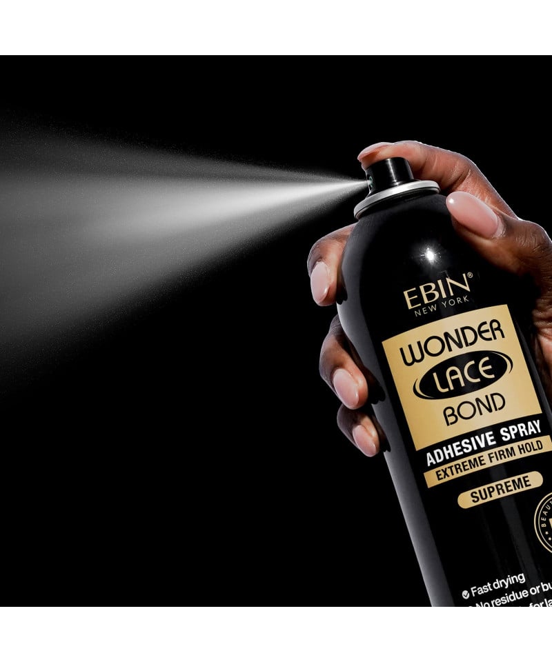 EBIN WONDER LACE BOND ADHESIVE SPRAY - Adhérence durable pour perruques ...