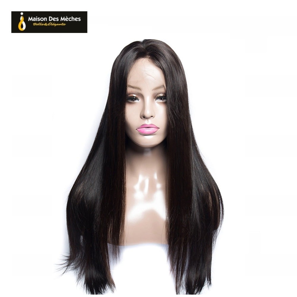 Perruque Lace Front | LaceWig Lisse | 100% Cheveux Naturels