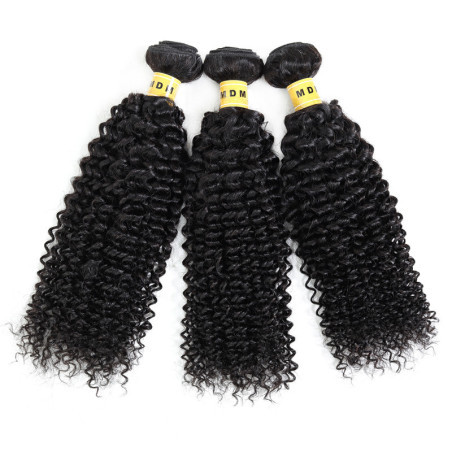 Mèches Kinky Curly Lot 3 - 100% Cheveux Naturels Remy